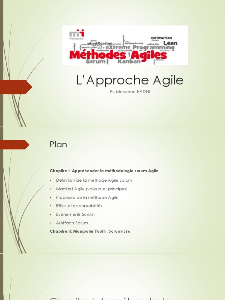 Approche Agile : Méthode Scrum expliquée | PDF | Scrum (développement ...