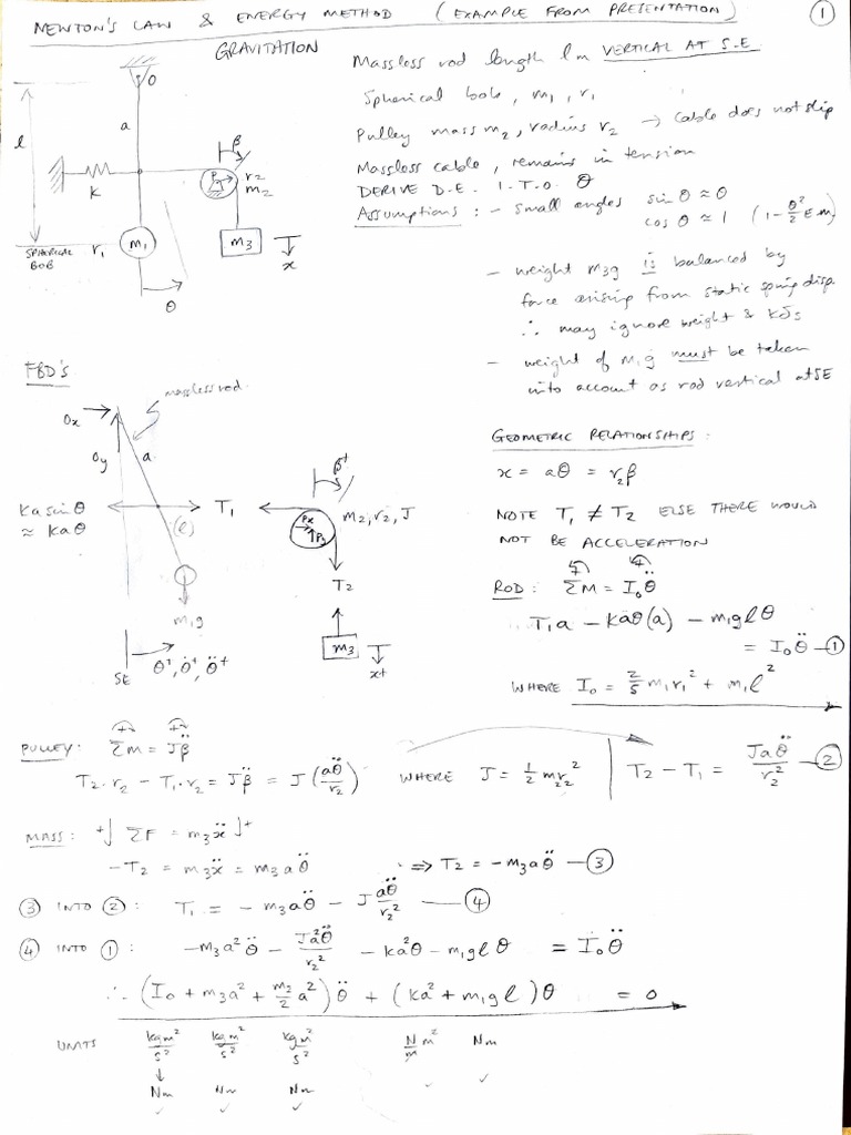 Full Solution Handout Problem 1.1 | PDF