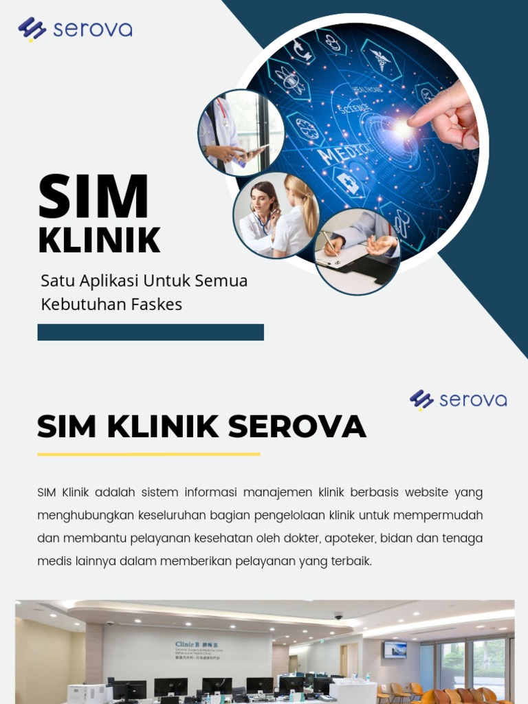 Sistem Manajemen Klinik Serova | PDF