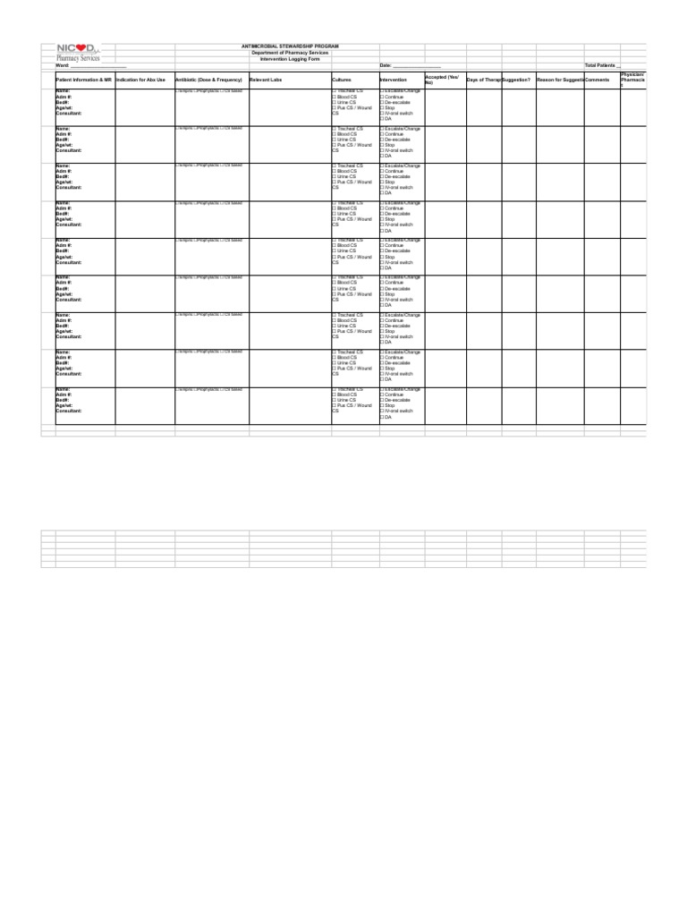 Ams Form New | PDF | Pharmacy | Diseases And Disorders