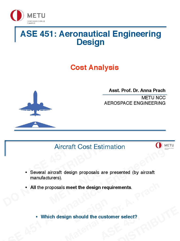 Aircraft Cost Estimation Guide | PDF | Aviation | Aircraft