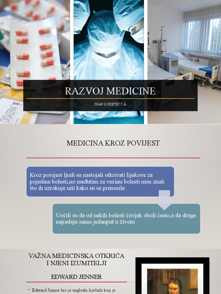 Razvoj Medicine-Ivan Luketić | PDF