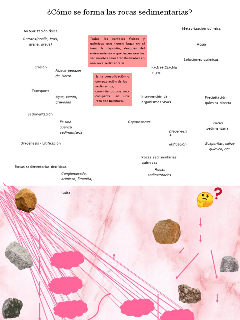 Formación de Rocas Sedimentarias | PDF | Roca (geología) | Roca ...
