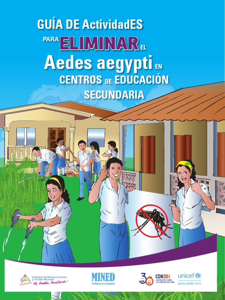 Guía para Eliminar El Aedes Aegypt (Secundaria) - 1-108 | PDF | Enseñando