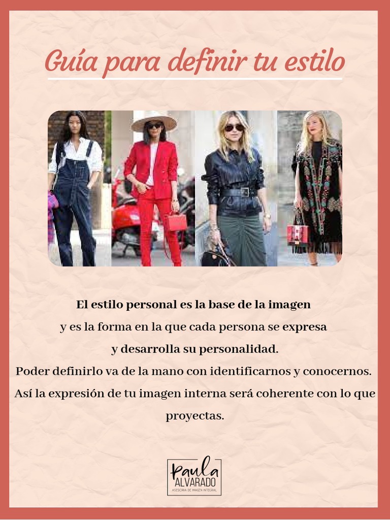 Guía - Define Tu Estilo | PDF
