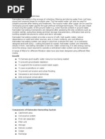 A Diagram Explaining The Process of Rainwater Harvesting | PDF