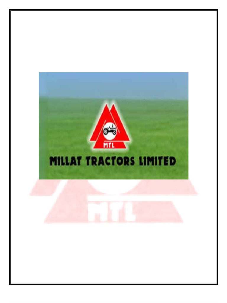 Milat Tractors | PDF | Inventory | Cost Of Goods Sold