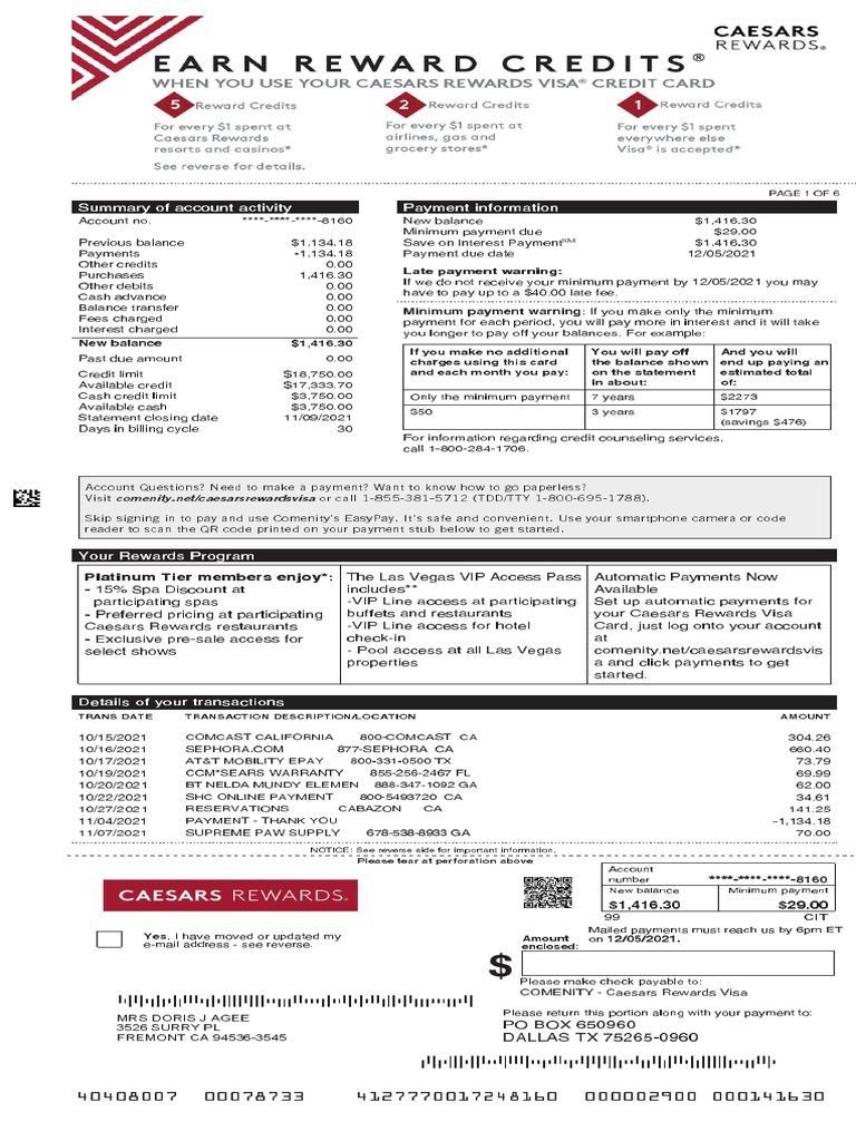 Statement 34 | Download Free PDF | Credit Card | Cheque