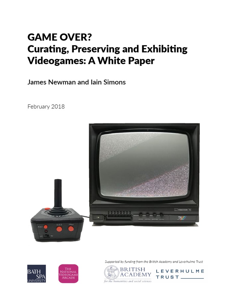 Game Over? FinalDraft - 1.0 | PDF | Compact Disc | Video Game Consoles