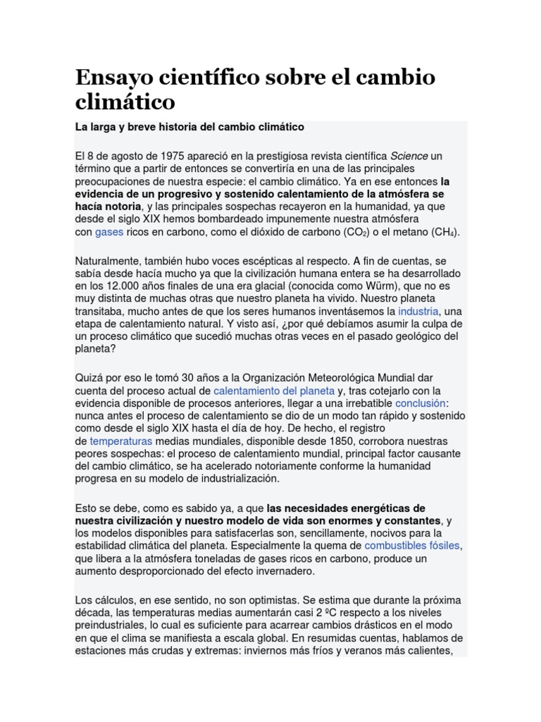 Ensayo Cambio Climtico Alumnas Del ITAM Ganan 1er. Lugar En El