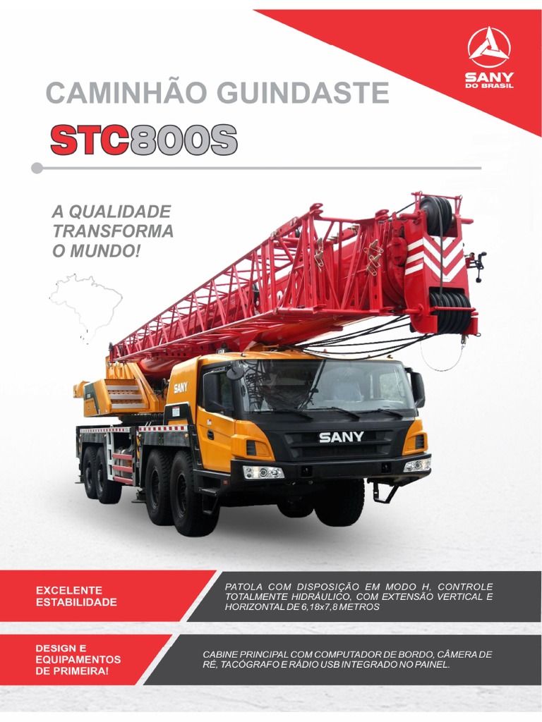 Manual Sany STC800 | PDF