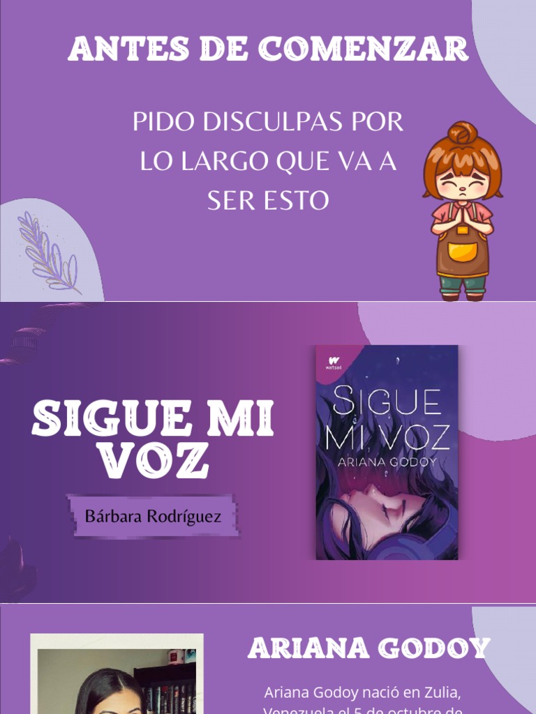 SIGUE MI VOZ Diapositiva - 2 | PDF