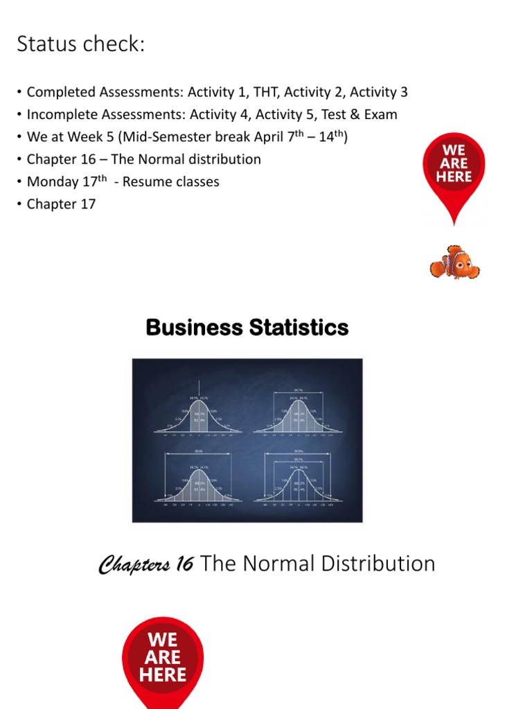 Chapter 16 - The Normal Distribution | PDF | Normal Distribution ...