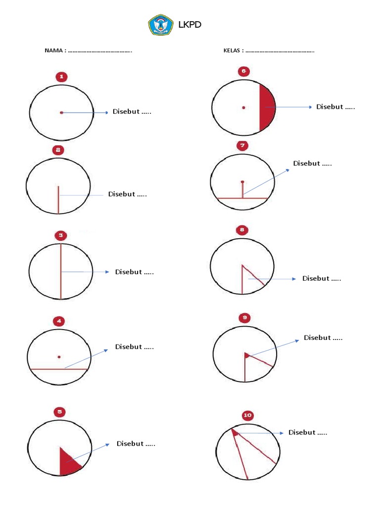LKPD unsur lingkaran | PDF