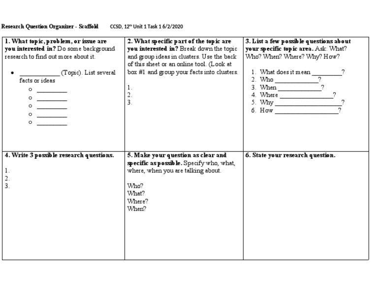 121 Task 2 Researchgo Scaffold Pdf 