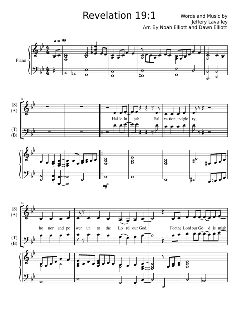 Revelation 191 Noah Elliott Pdf Tetragrammaton Abrahamic Religions