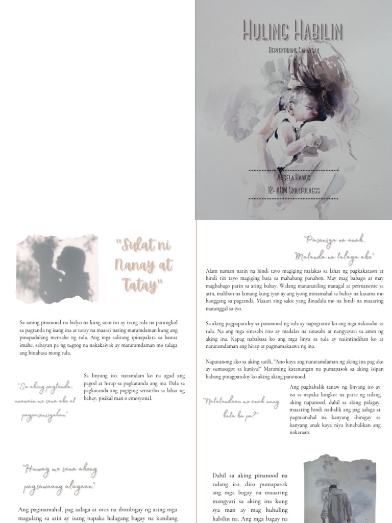Huling Habilin | PDF