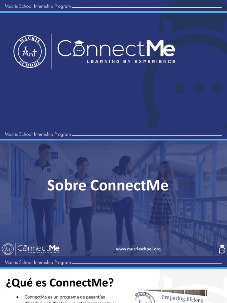 ConnectMe Presentation_ March 2, 2023 (1) | PDF | Aprendizaje ...