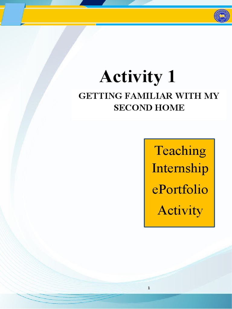 TI Activity 2 Getting Familiar With My Second Home | PDF