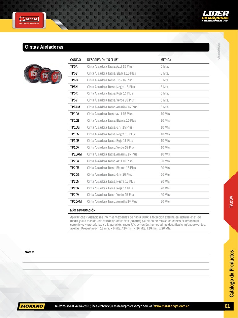 Catálogo Tacsa | PDF