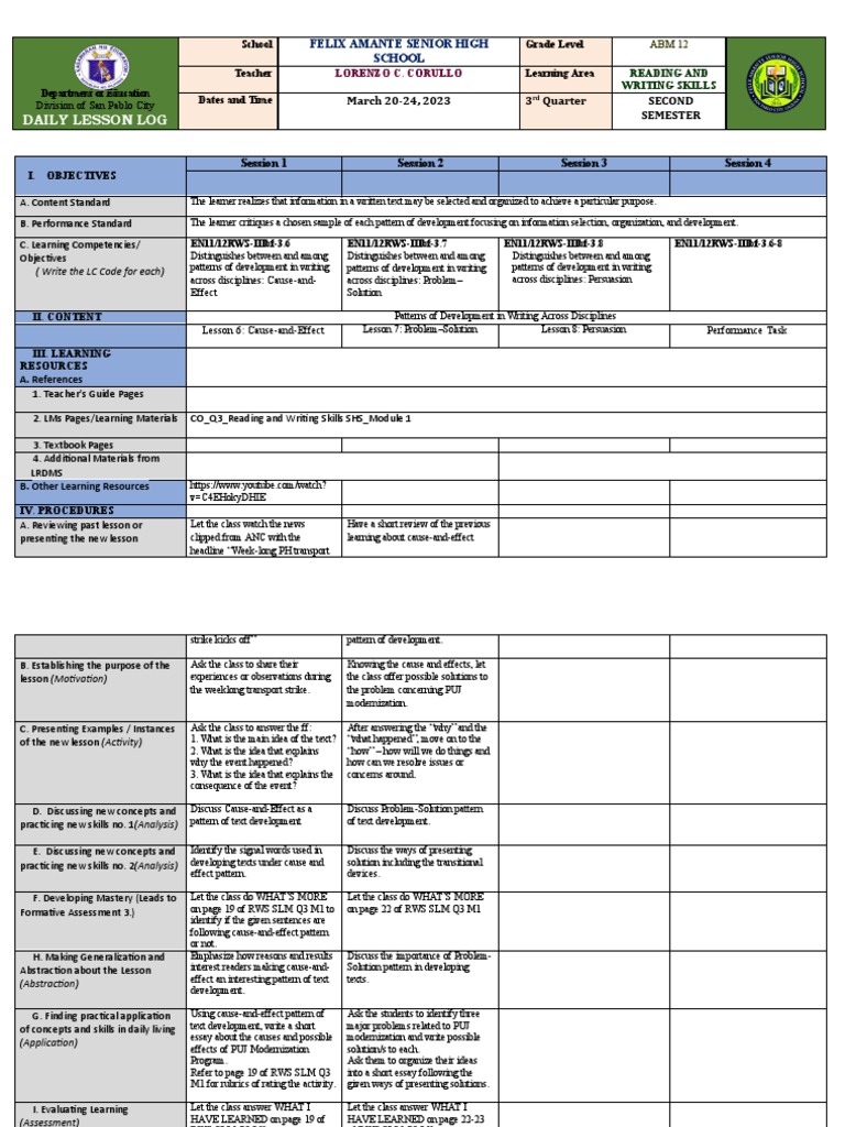 DLL RWS Week 6 | PDF | Causality | Abstraction