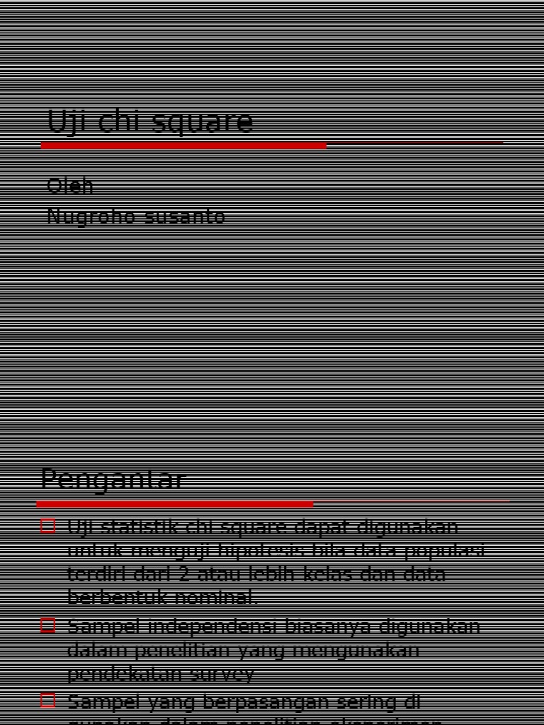 3 Uji-Chi-Square | PDF