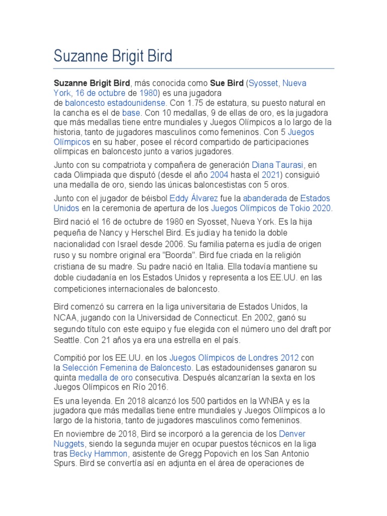 Suzanne Brigit Bird | PDF
