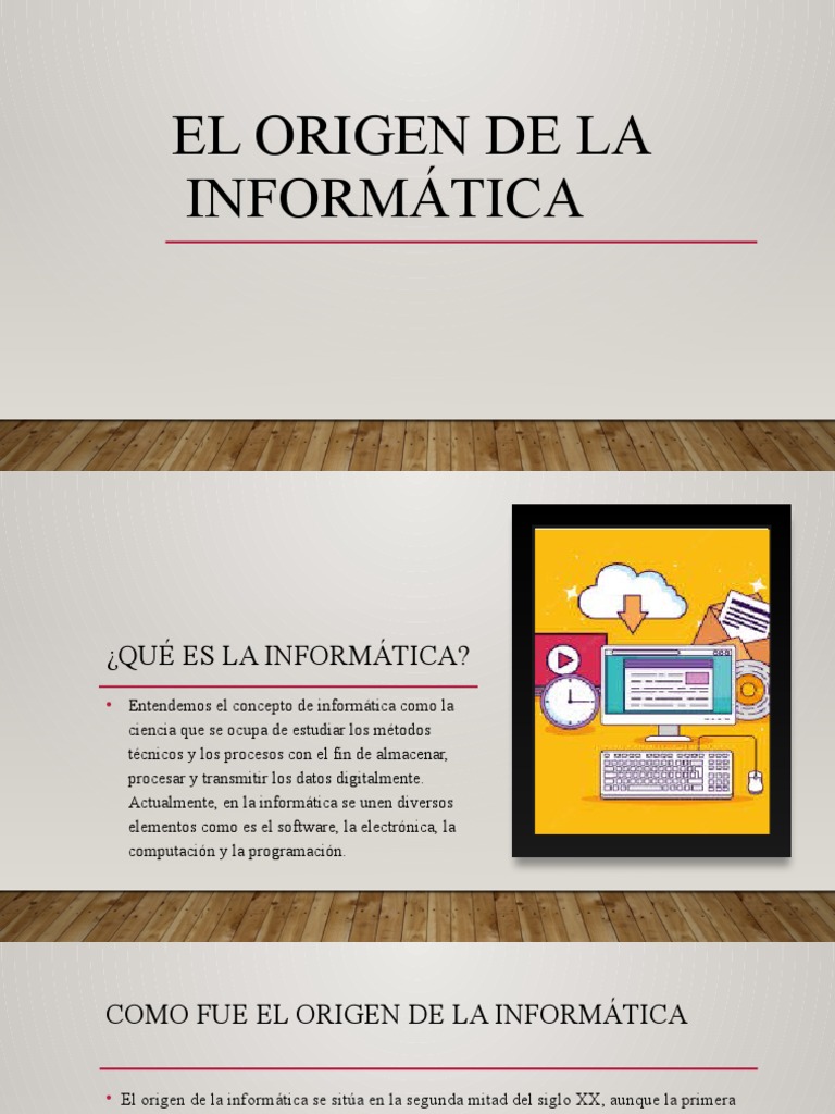 El Origen de La Informatica | PDF