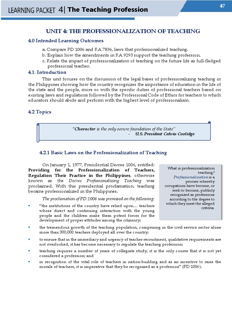 PROF ED 9 UNIT 4 5 Students | PDF