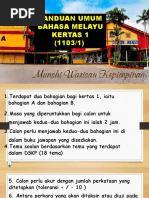 Latihan BM 1 Format Kertas Peperiksaan Gce o Level | PDF