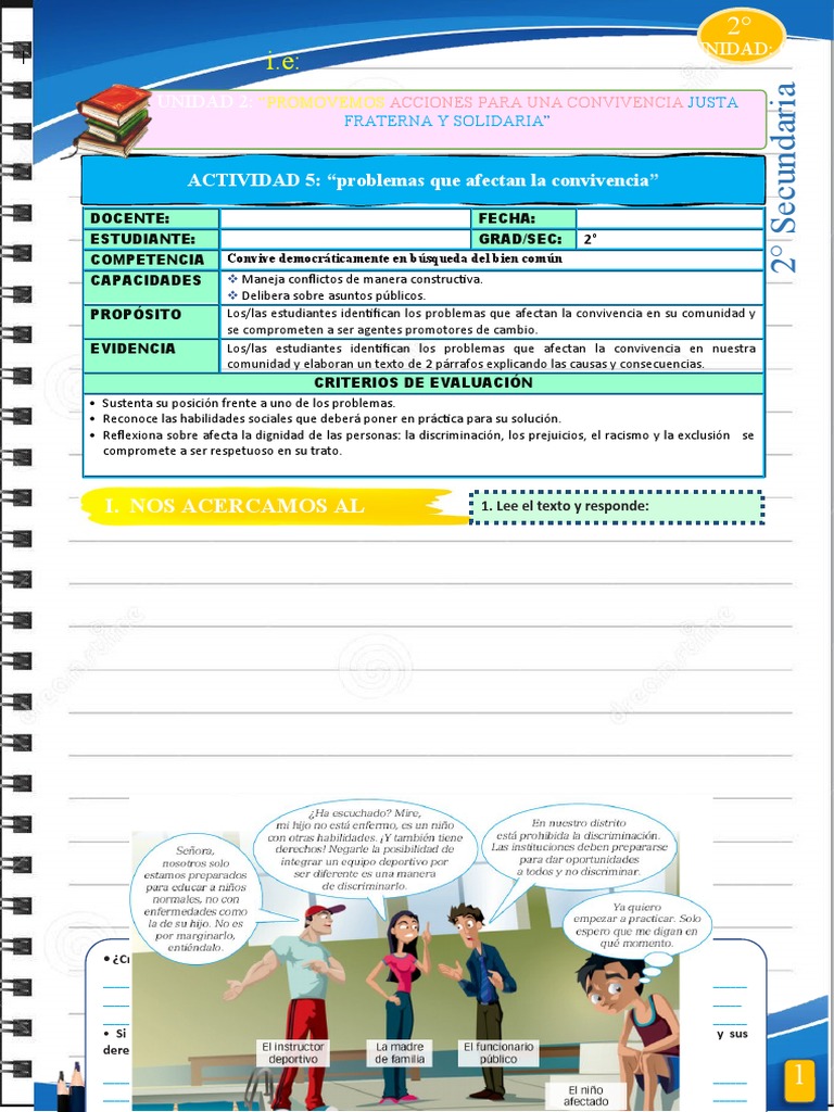 2° DPCC - Actv.05-Unid.2 2023 (!) | PDF