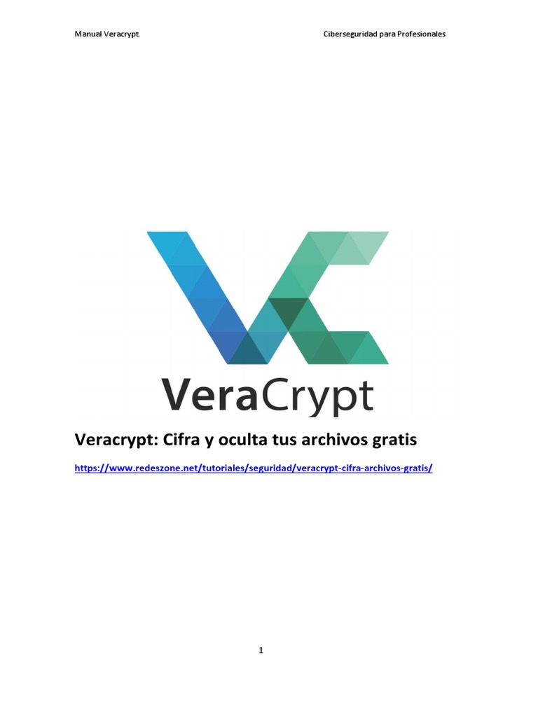 Manual-Veracript | PDF | Cifrado | Clave (criptografía)