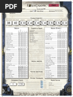 Mutants and Masterminds Third Edition Character Sheet | PDF