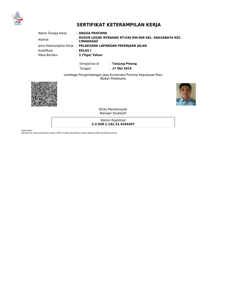 Sertifikat Laboratorium Pdf