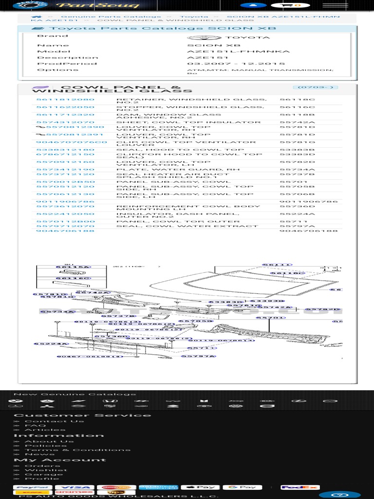Genuine Auto Parts Catalog | PDF | Vehicle Technology | Car Body Styles