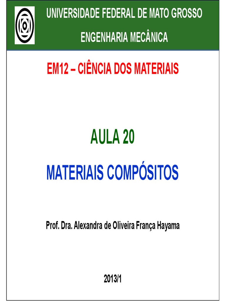 Tipos e Exemplos de Materiais Compósitos | PDF | Material composto ...