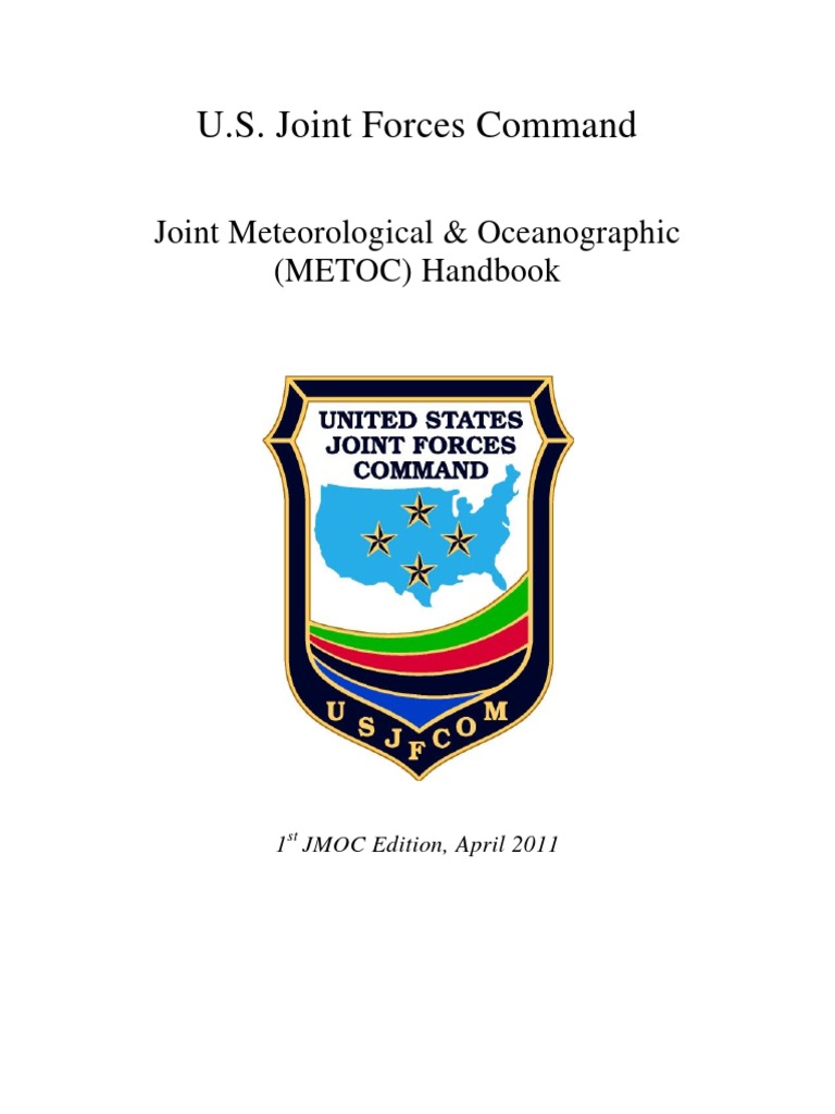 Joint METOC Handbook Overview | PDF | Air National Guard | United ...