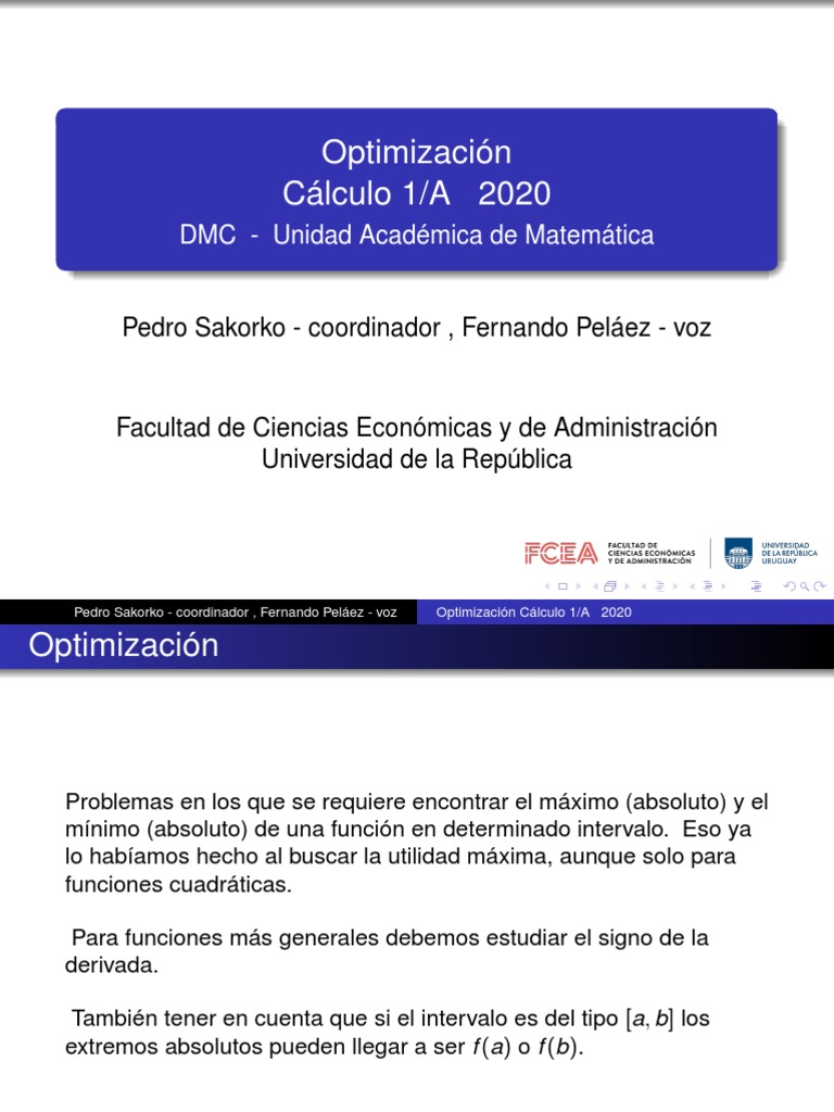 Optimizacion 2020 Sin Pausas | PDF | Optimización Matemática ...