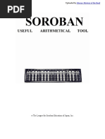 Soroban Usage and Teaching Guide | PDF | Subtraction | Japan