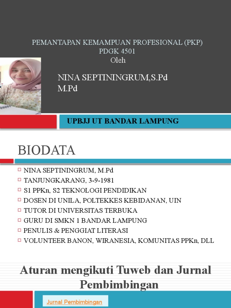 PKP Tuweb 1 | PDF | Karier & Perkembangan