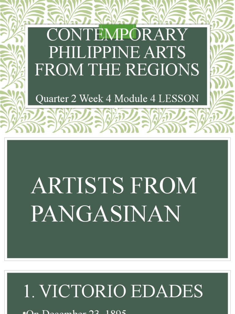 Quarter 2 Cpar Module 4 Lesson 2 | PDF | The Arts