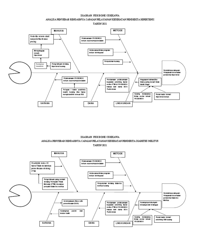 DIAGRAM FISH BONE HT dan DM | PDF