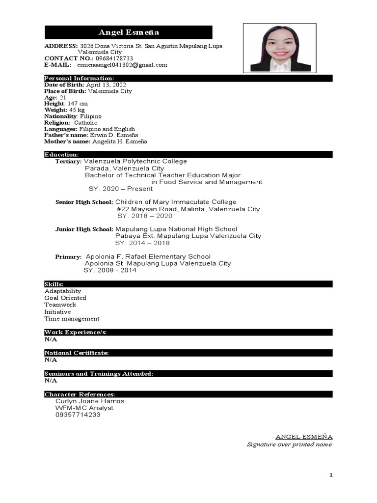 Gelai CV | PDF
