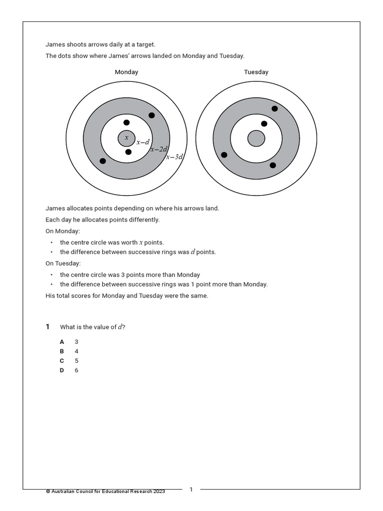 SEHS - Mathematics - Sample Questions | PDF