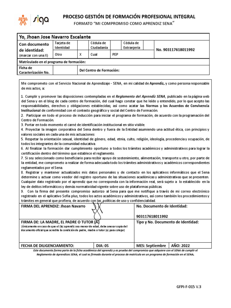 Formato Tratamiento Datos Habeas Data | PDF