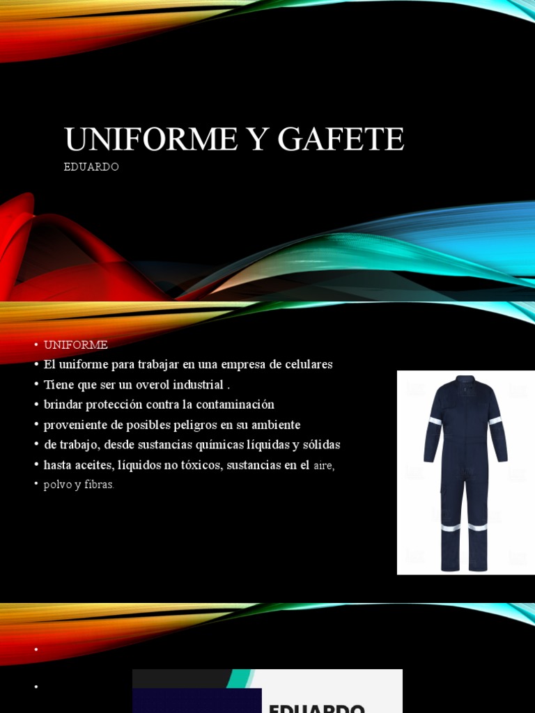 Uniforme y Gafete | PDF