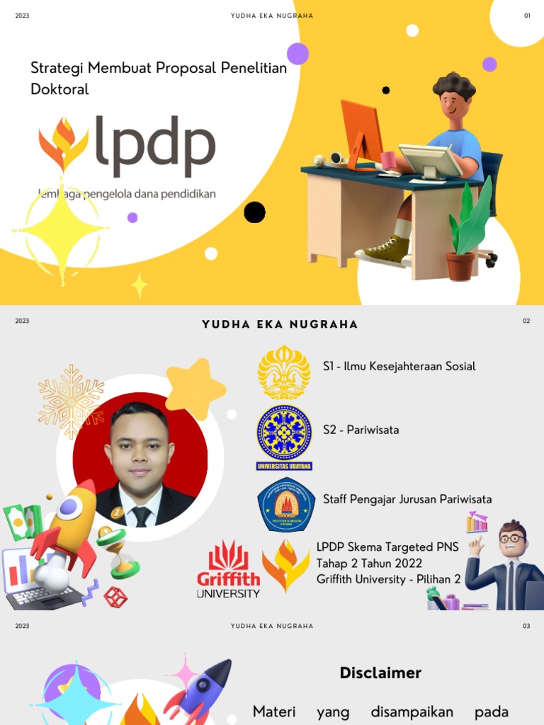 Panduan Proposal Penelitian LPDP | PDF