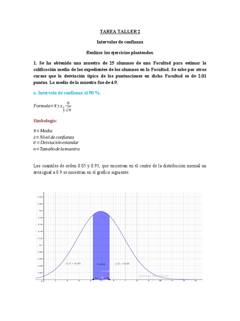 Intervalos de Confianza | PDF