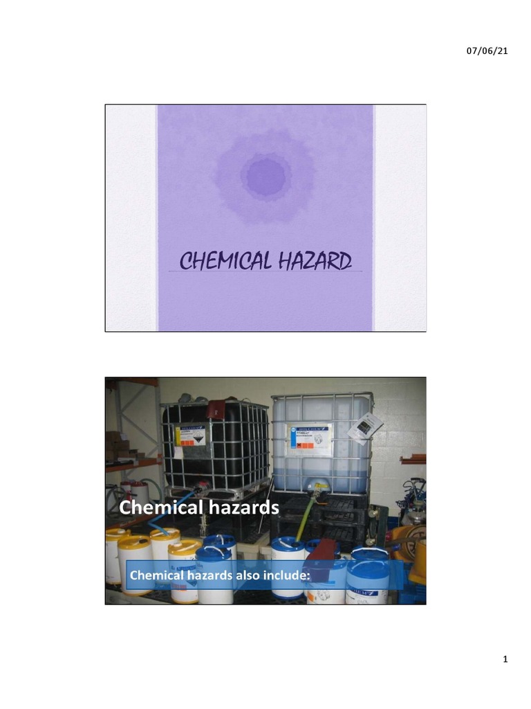 11-Chemical Hazard | PDF