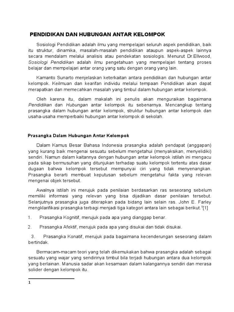 Materi Sosiologi | PDF | Sains & Matematika